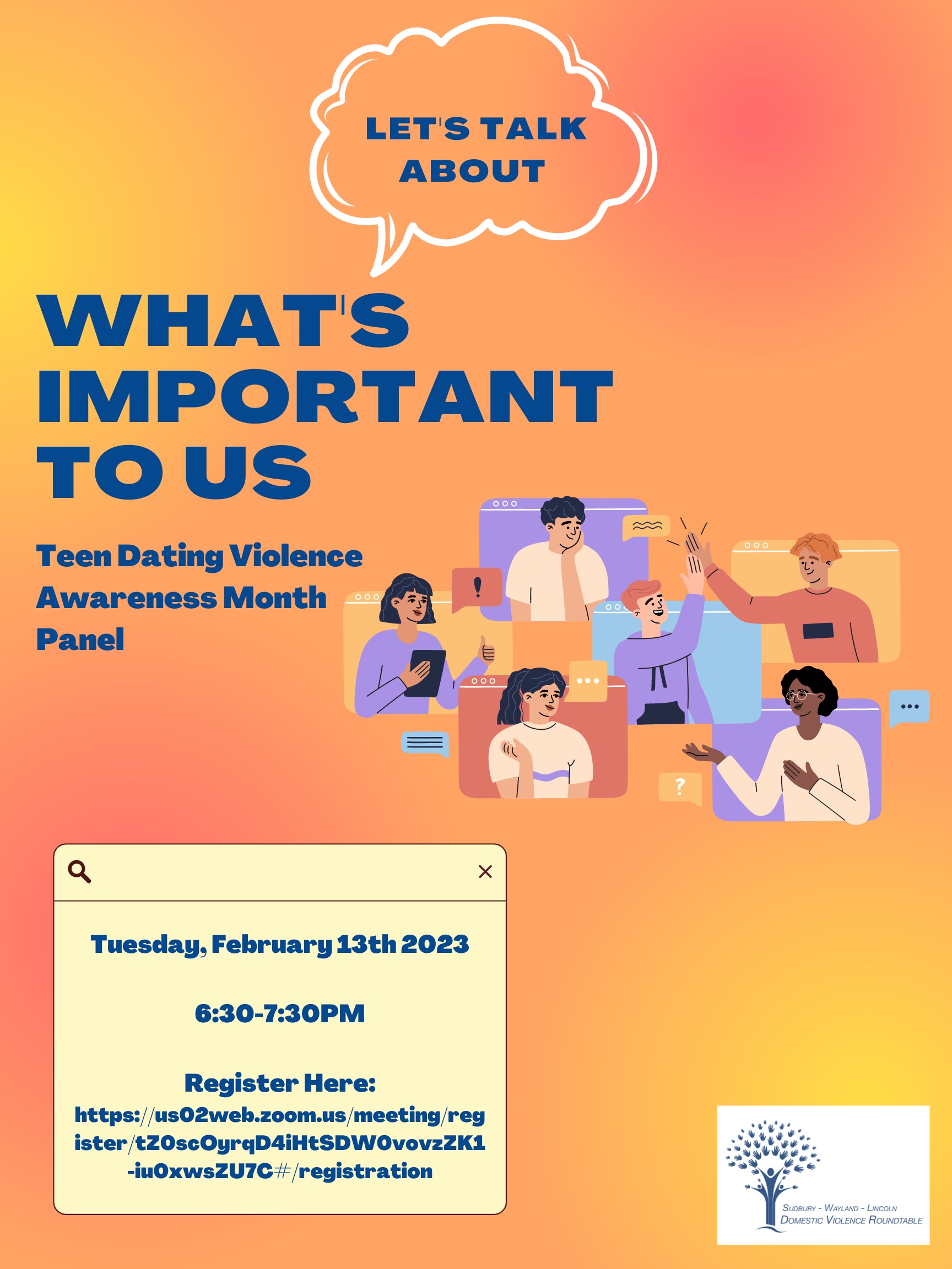 What is Important to Us: A Teen Dating Violence Awareness Presentation ...