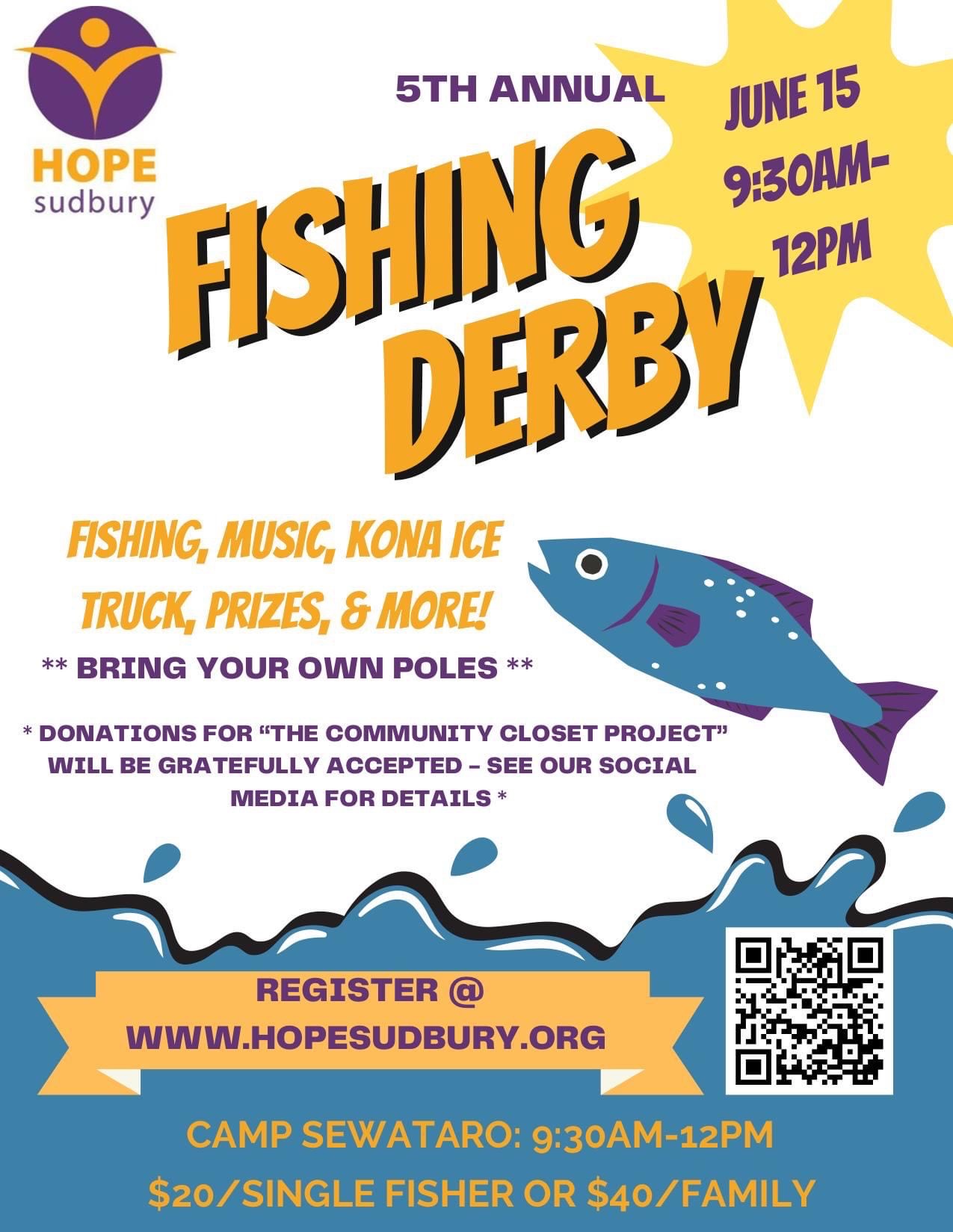 HOPE’s 5th Annual Family Fishing Derby! – Sudbury Weekly